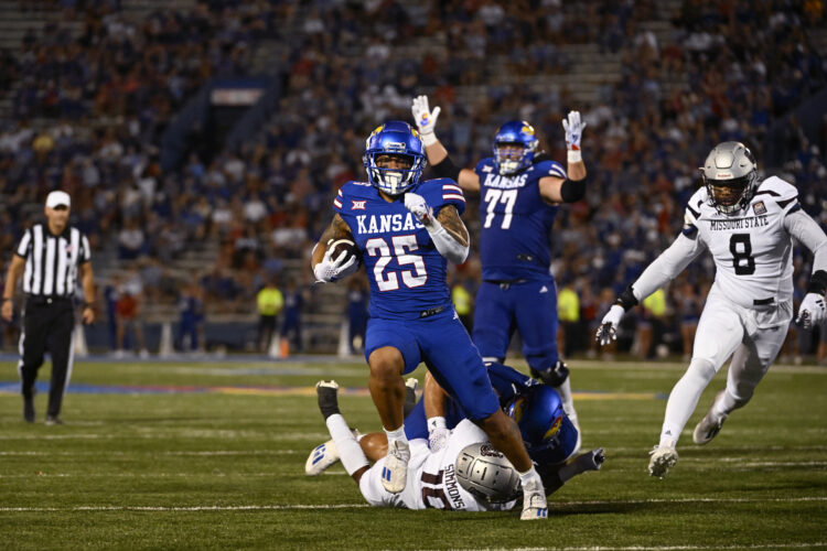 Kansas demonstrates running back depth in Week 1 win over Missouri ...